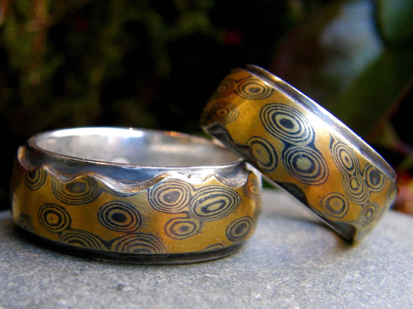 Mokume Gane Ringe | Mokume Gane Schmuck